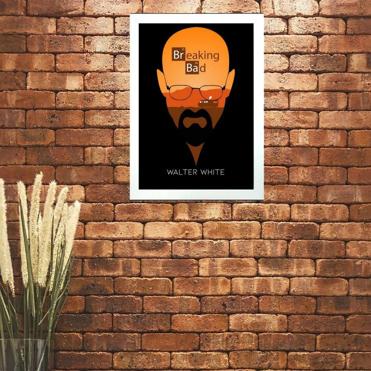 Quadro Decorativo Walter White Breaking Bad Elo7