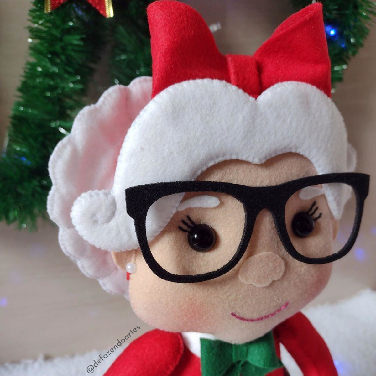 Boneca Decorativa Mamãe Noel Elo7 Produtos Especiais