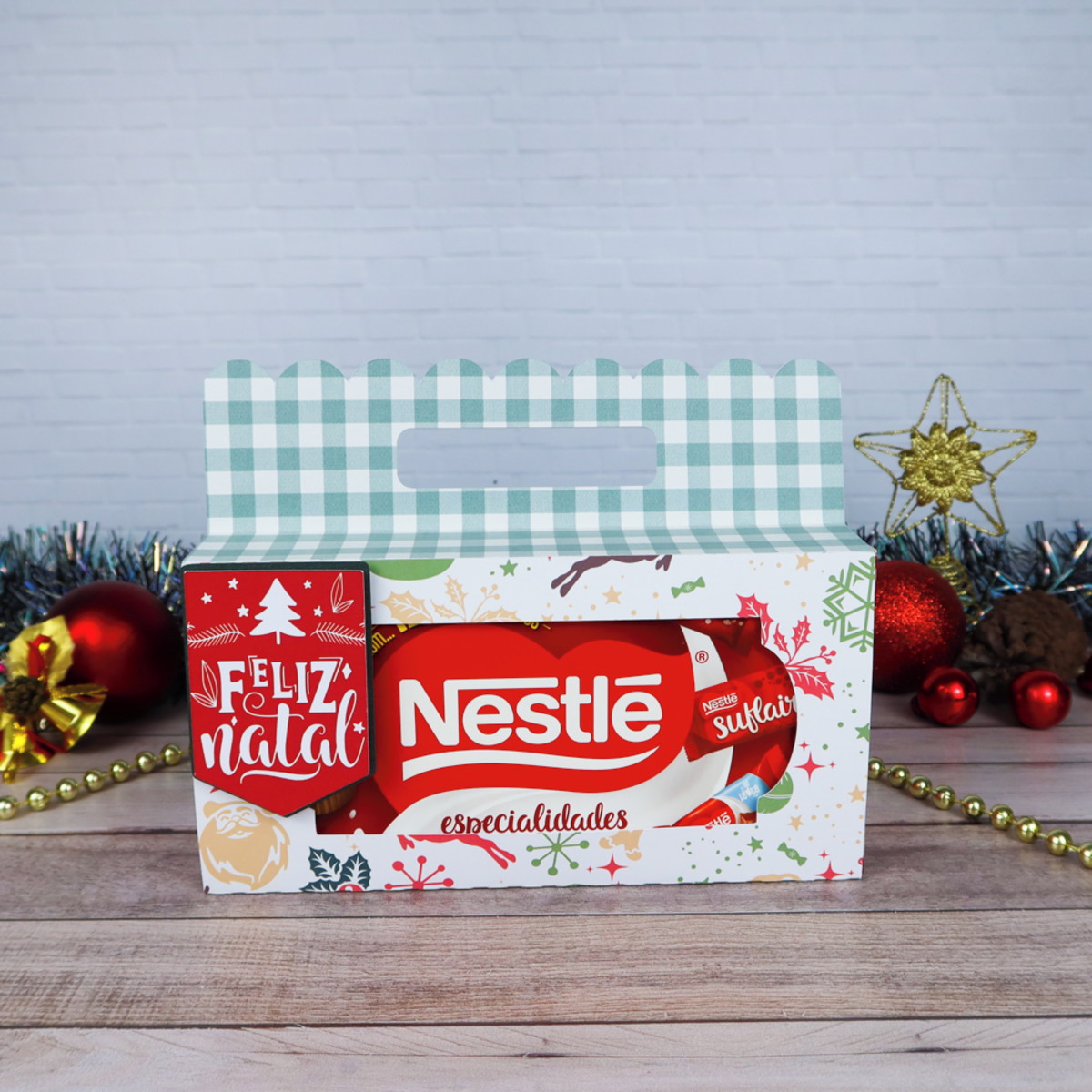 Caixa Para Caixa De Bom Bom Nestle Natal Elo7