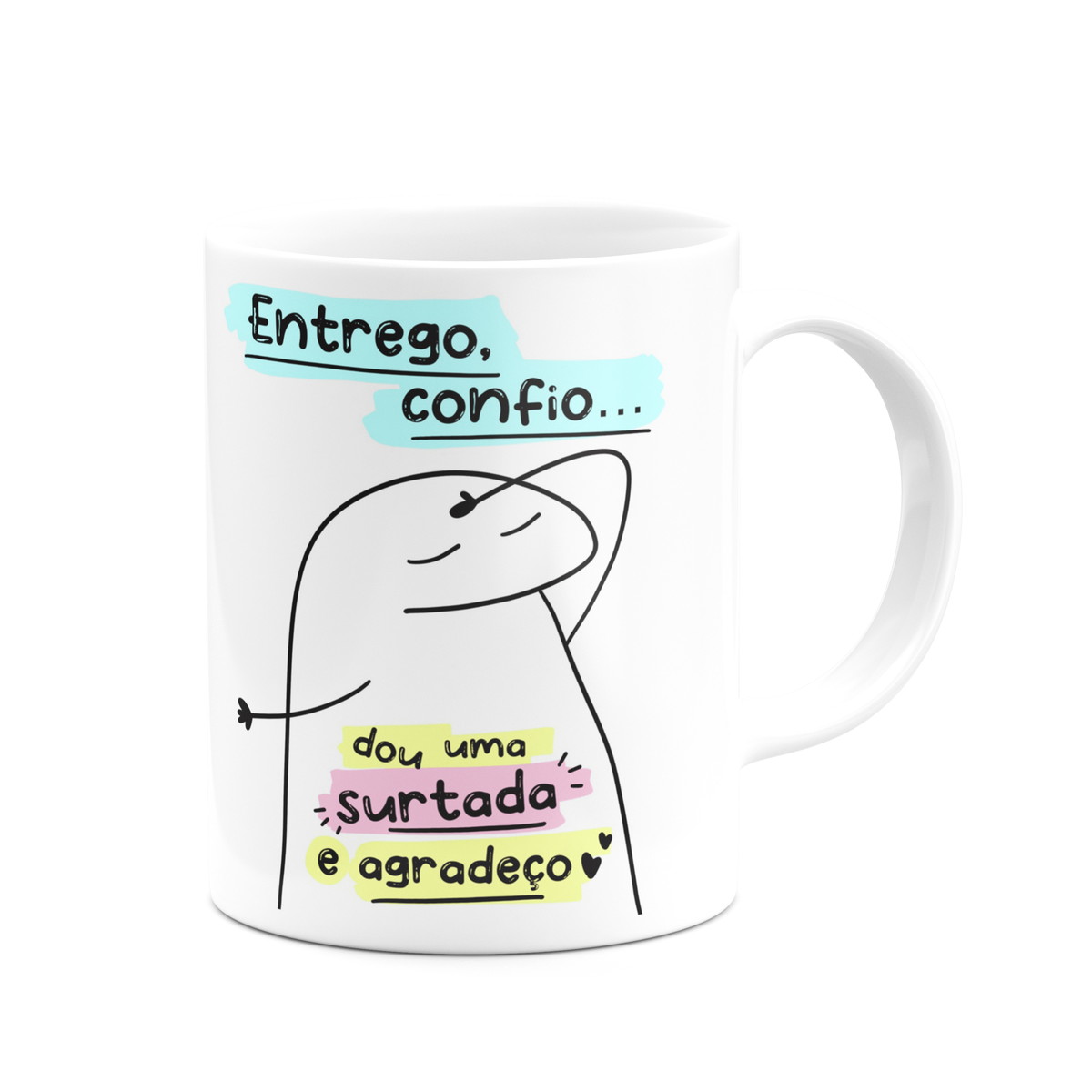 Caneca Divertida Meme Flork Entrego Confio Dou Uma Surtada | Elo7 Caneca Divertida Meme Flork Entrego Confio Dou Uma Surtada | Elo7