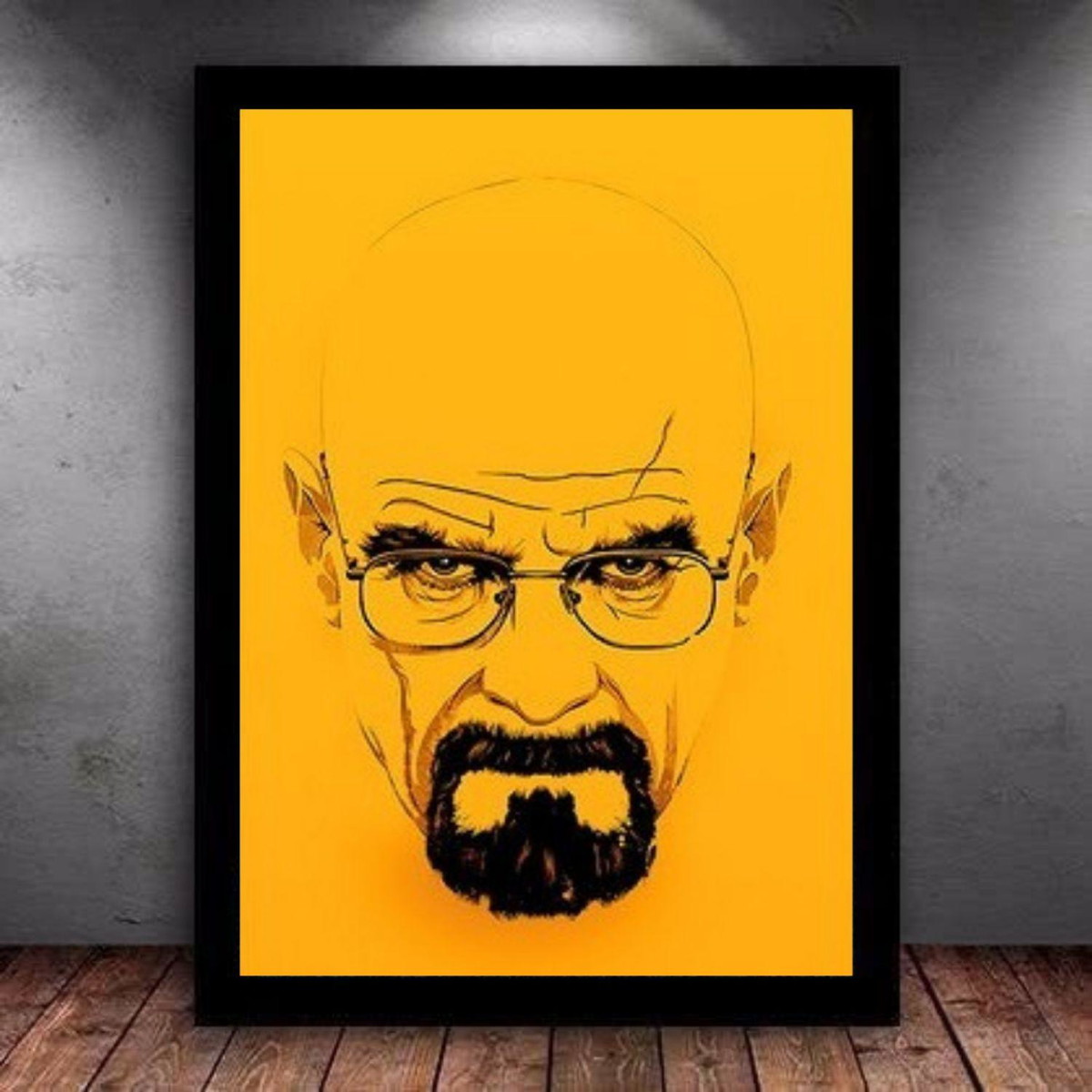 Quadro Decorativo Walter White Breaking Bad Elo7