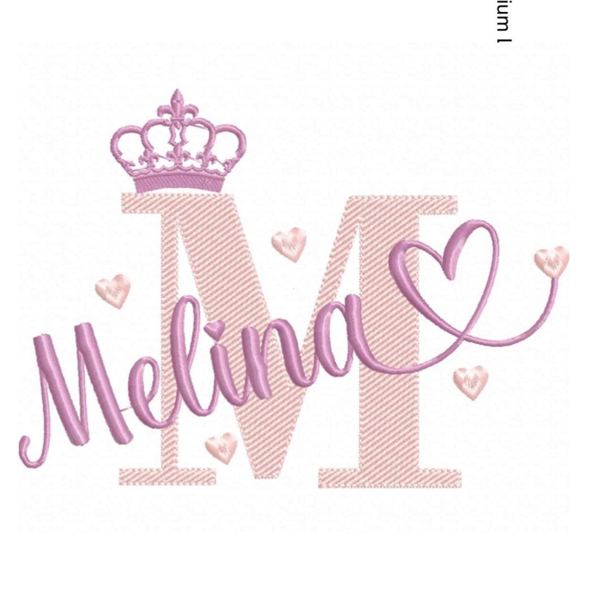 Matriz De Nome Melina Elo7 Produtos Especiais