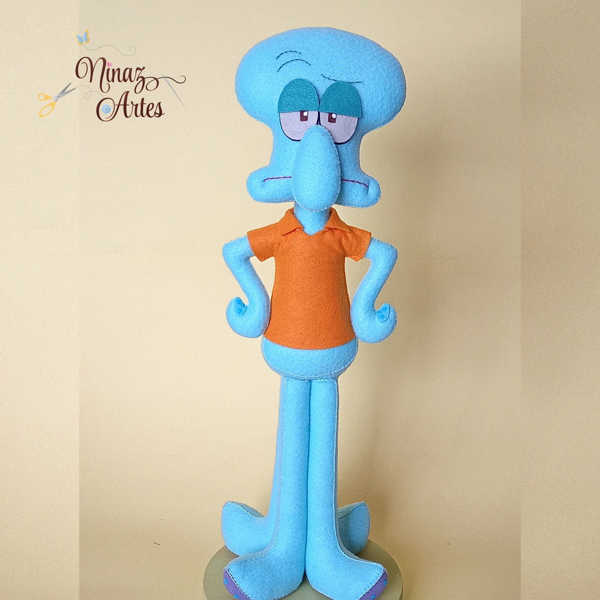 Boneco Lula Molusco Tema Bob Esponja Elo7 Produtos Especiais