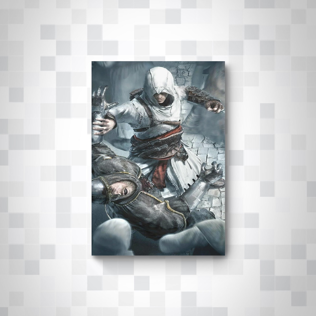 Quadro Placa Decorativa Assassins Creed Elo7 Produtos Especiais