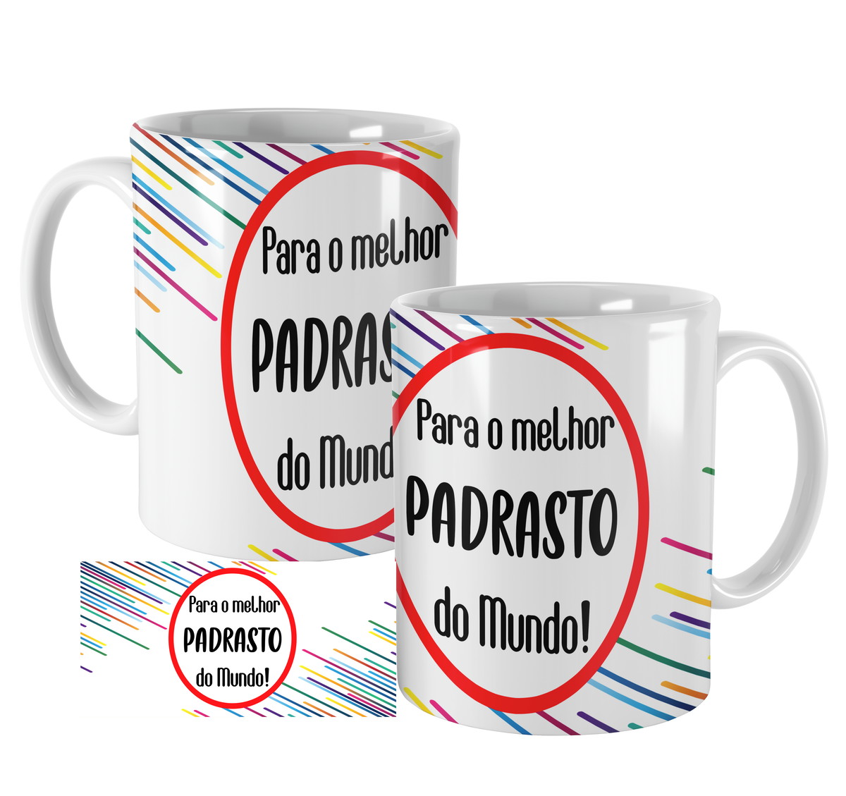 Caneca Personalizada De Presente Melhor Padrasto Do Mundo Elo7