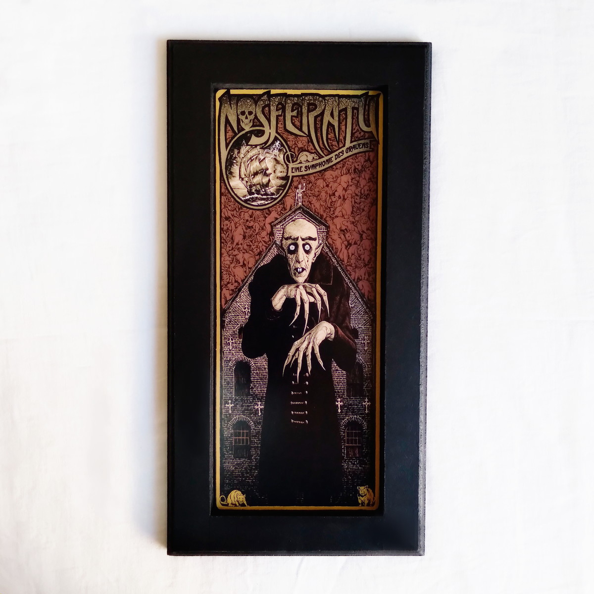 Nosferatu Quadro Em Mdf Elo7 Produtos Especiais