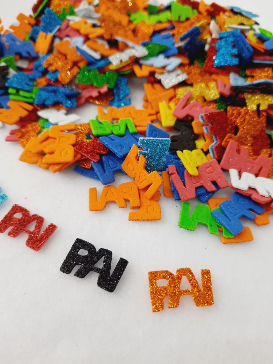 100 Aplique Palavra Pai Enfeites Para Laços Decoração No Elo7 Laços Carinhosos 1b00179