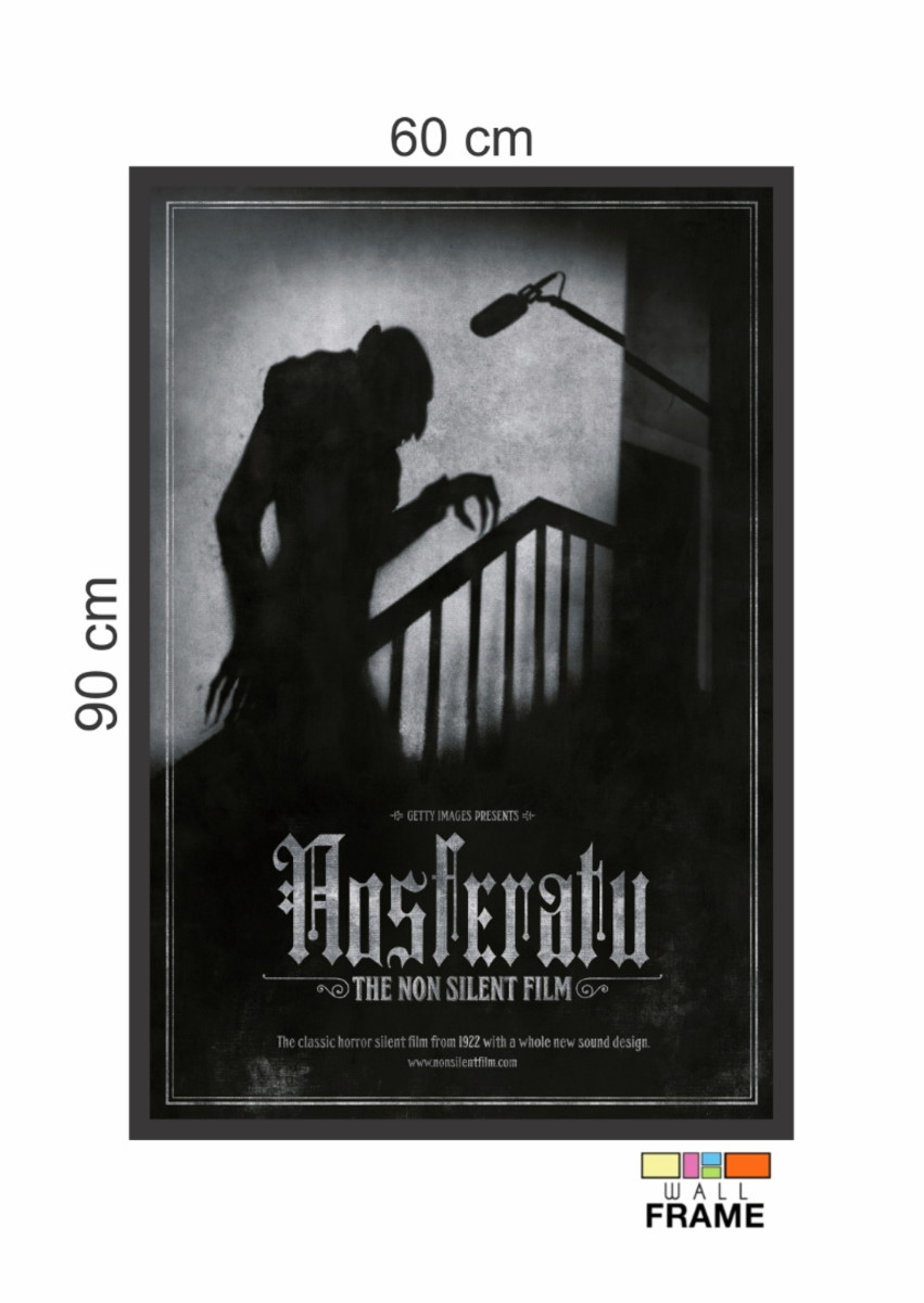 Quadro Pôster Filme Nosferatu M1 60x90 Elo7 Produtos Especiais