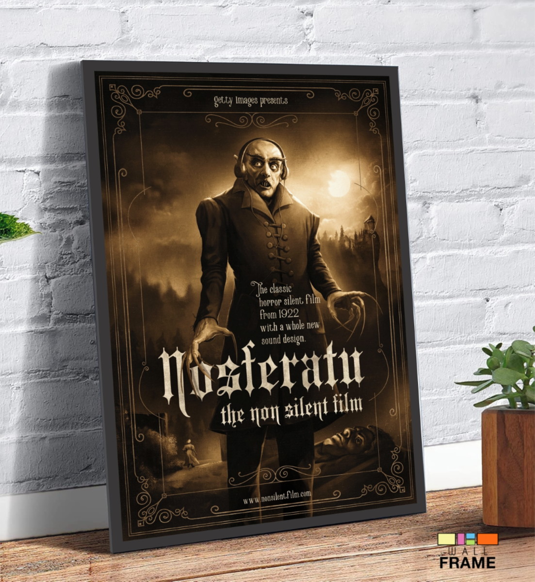 Quadro Pôster Filme Nosferatu M3 60x90 Elo7 Produtos Especiais