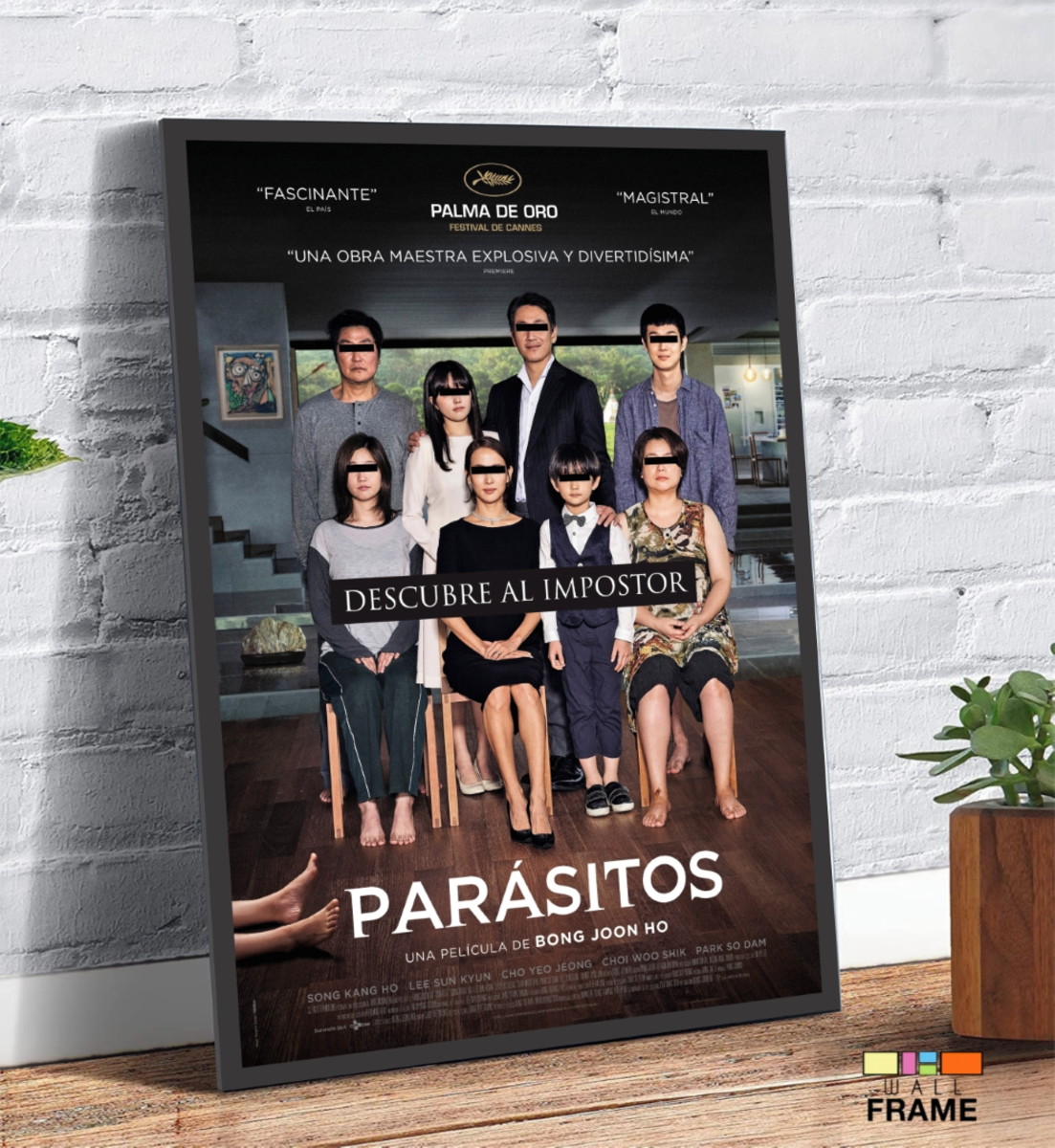Quadro Pôster Filme Parasita M2 60x90 Elo7 Produtos Especiais