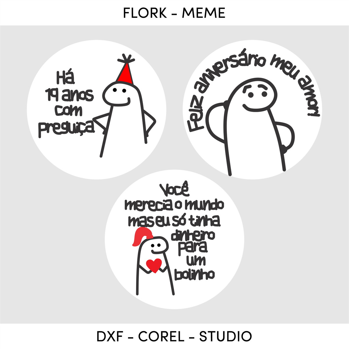 721 Flork Para Bentô Cake Arquivo De Corte Elo7
