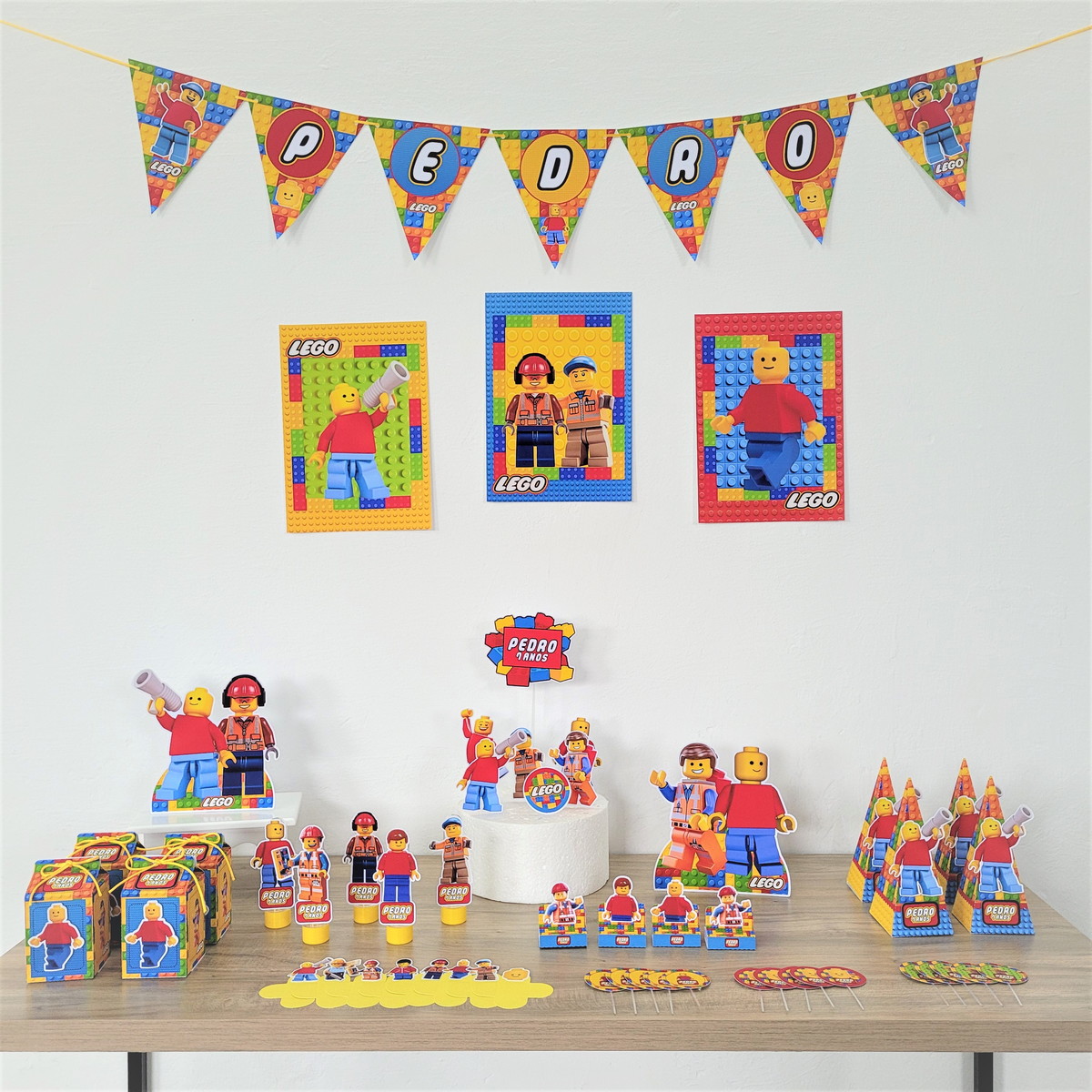 Kit Festa Lego Elo7 Produtos Especiais