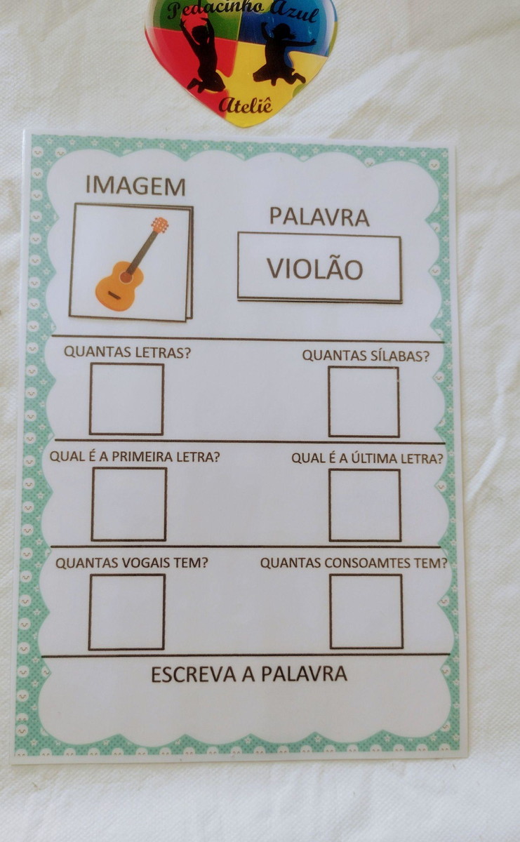 Prancha Análise da Palavras | Elo7 Produtos Especiais Prancha Análise da Palavras | Elo7 Produtos Especiais