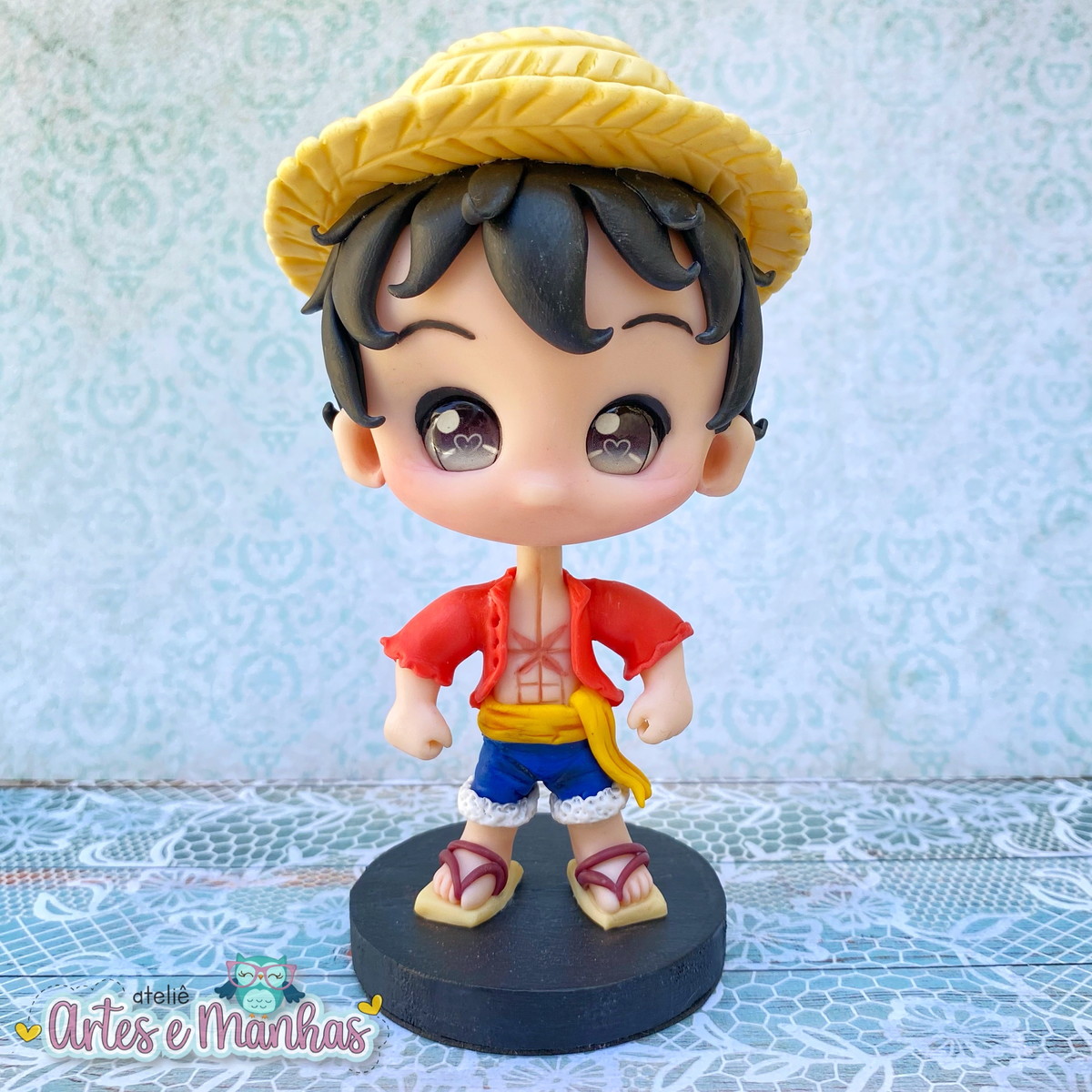 Pop Cute Luffy One Piece Elo7 Produtos Especiais