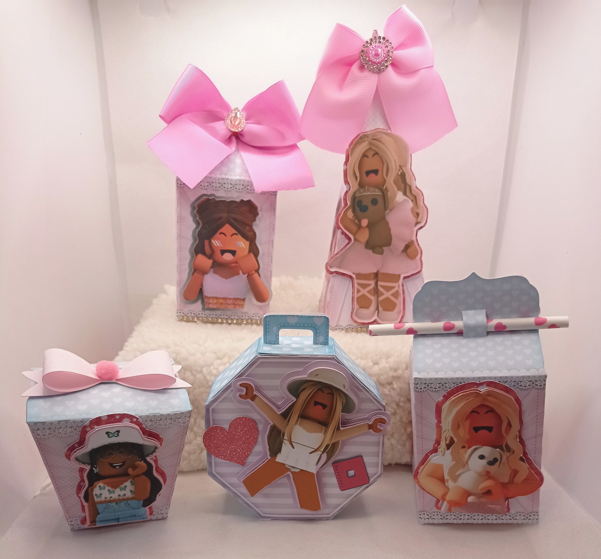 Kit Festa Roblox Menina Elo7 Produtos Especiais