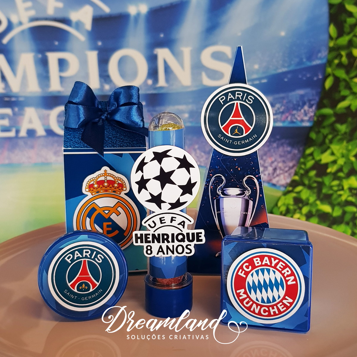 Kit Festa 50 Itens Liga Dos Campeões Elo7 Produtos Especiais