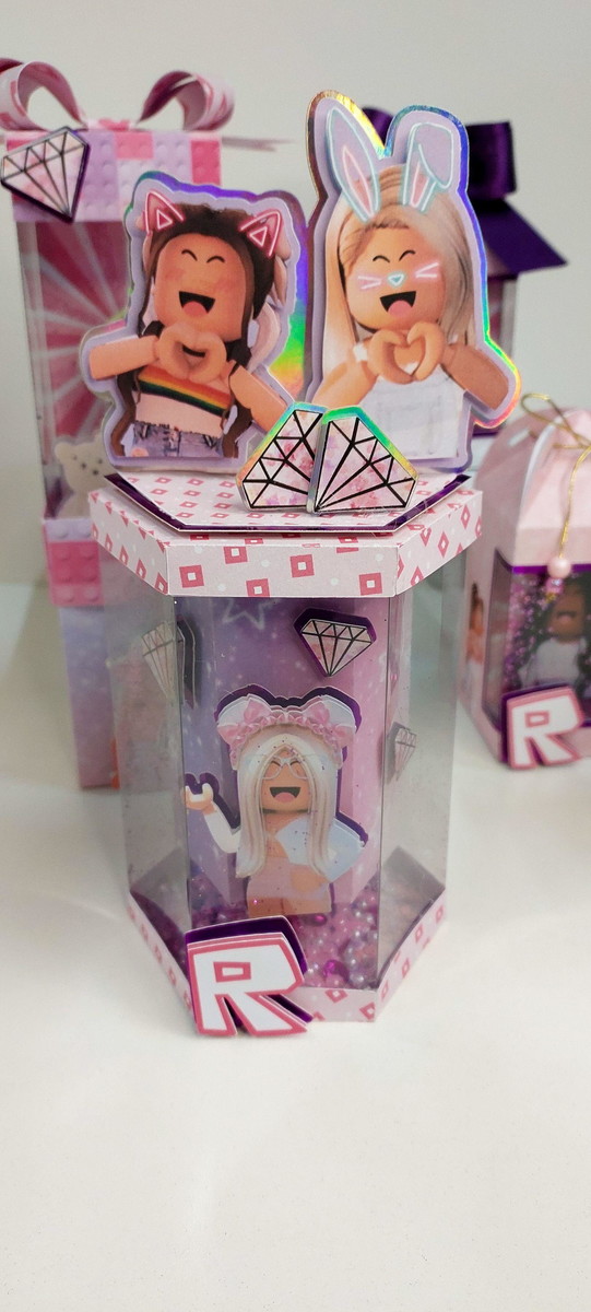 Kit Luxo Roblox Menina Elo7 Produtos Especiais