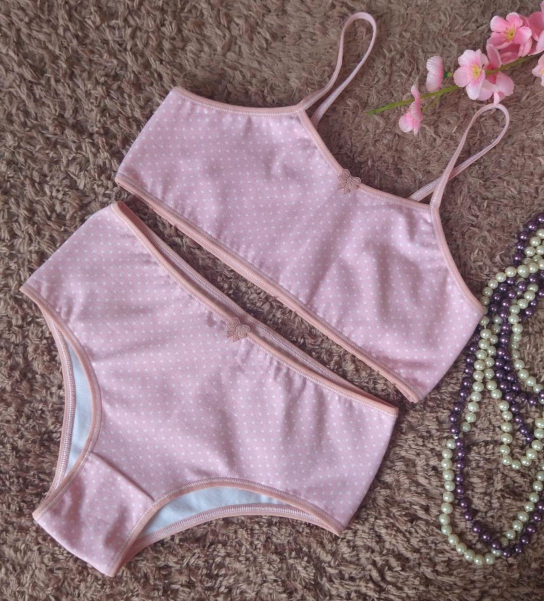 Conjunto Infantil Menina Moça Cotton Algodão Elo7