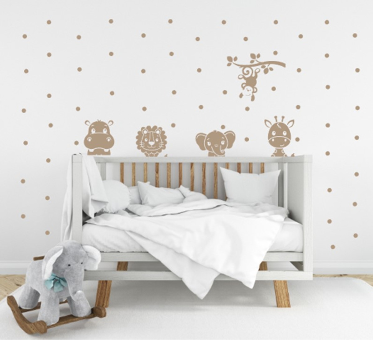 Adesivos de Parede Quarto Infantil Safari Cabeceira | Elo7 Adesivos de Parede Quarto Infantil Safari Cabeceira | Elo7