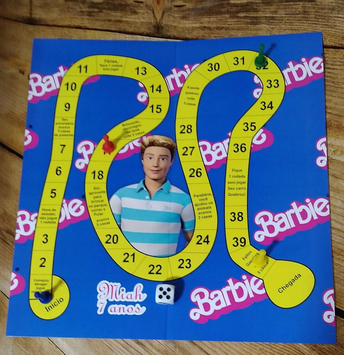 Jogo De Tabuleiro Barbie Elo7 Produtos Especiais