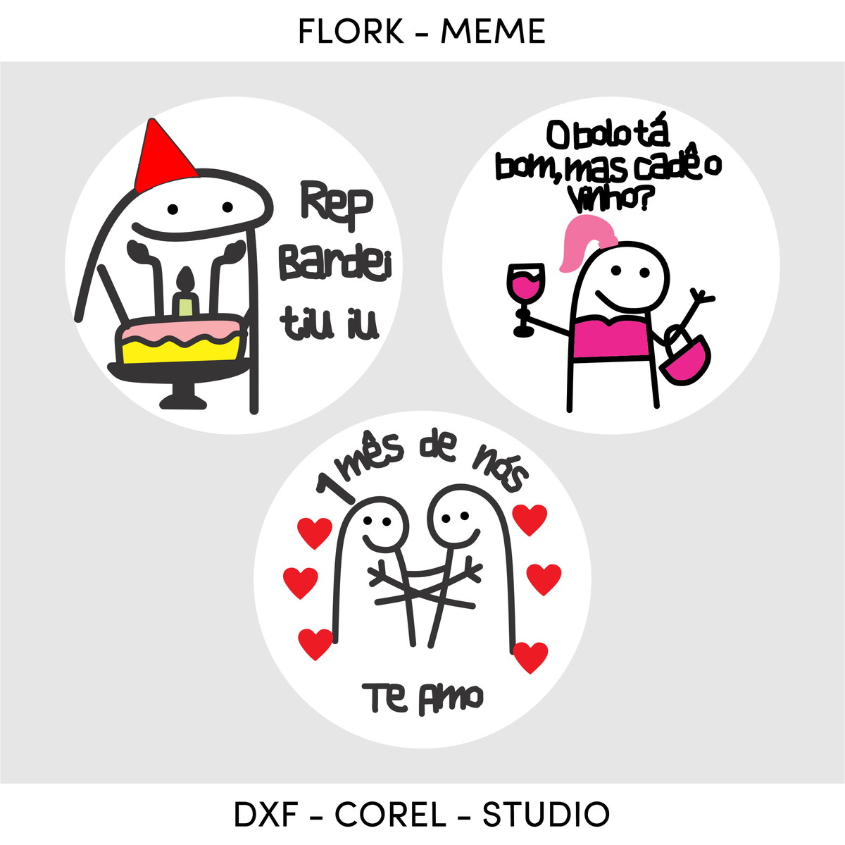 178 Flork Para Bentô Cake Arquivo De Corte Elo7