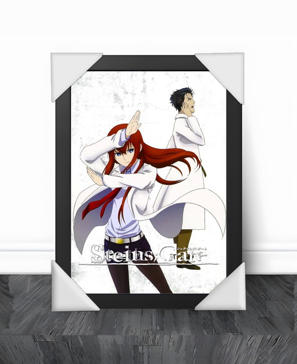 Quadro Decorativo A4 Anime Steins Gate Elo7 Produtos Especiais