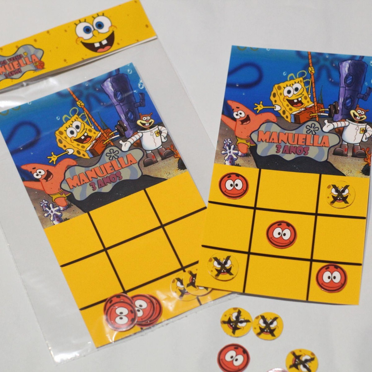 Jogo Da Velha Personalizado 27 Unidades Elo7