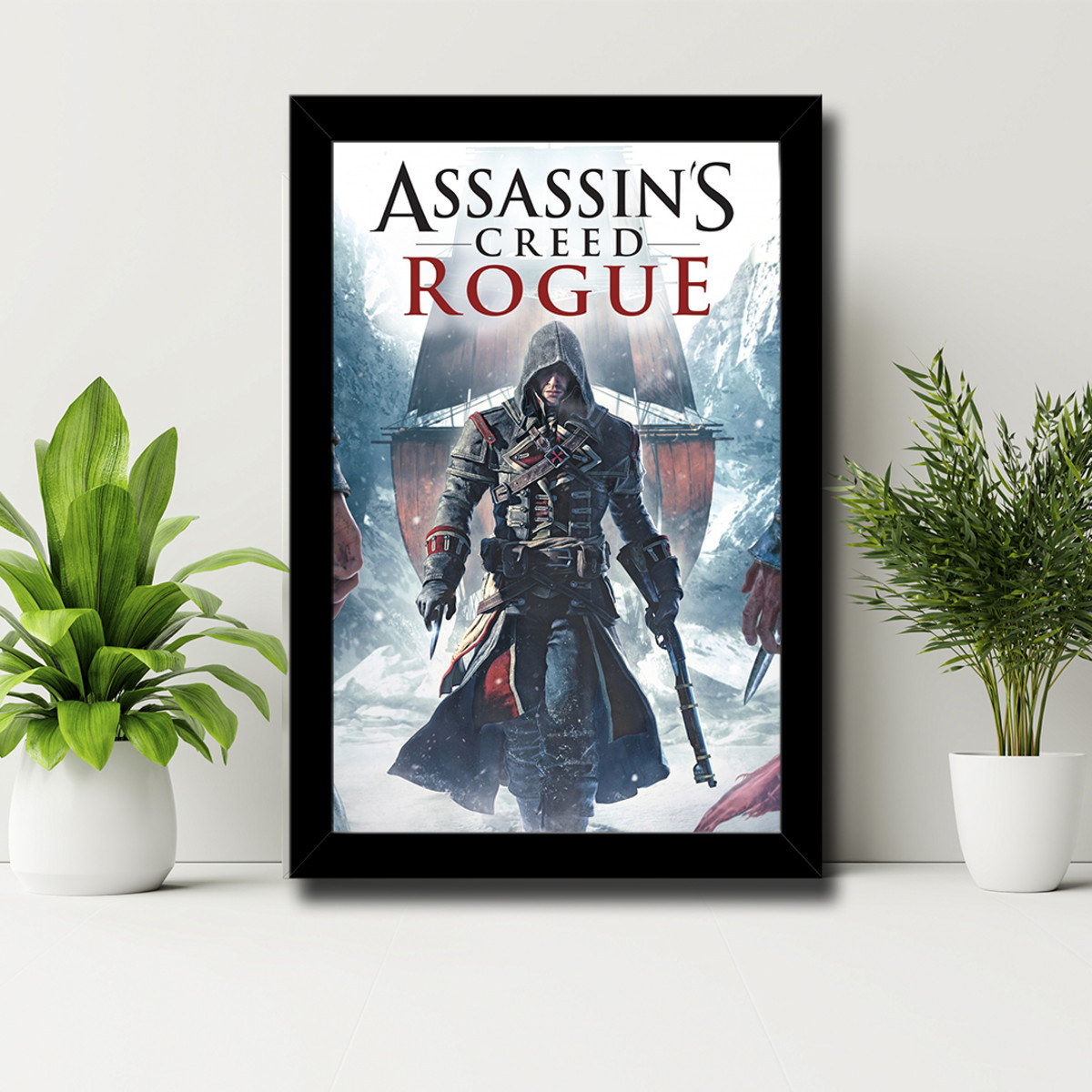 Quadro Assassins Creed Rogue 23x33cm Elo7 Produtos Especiais
