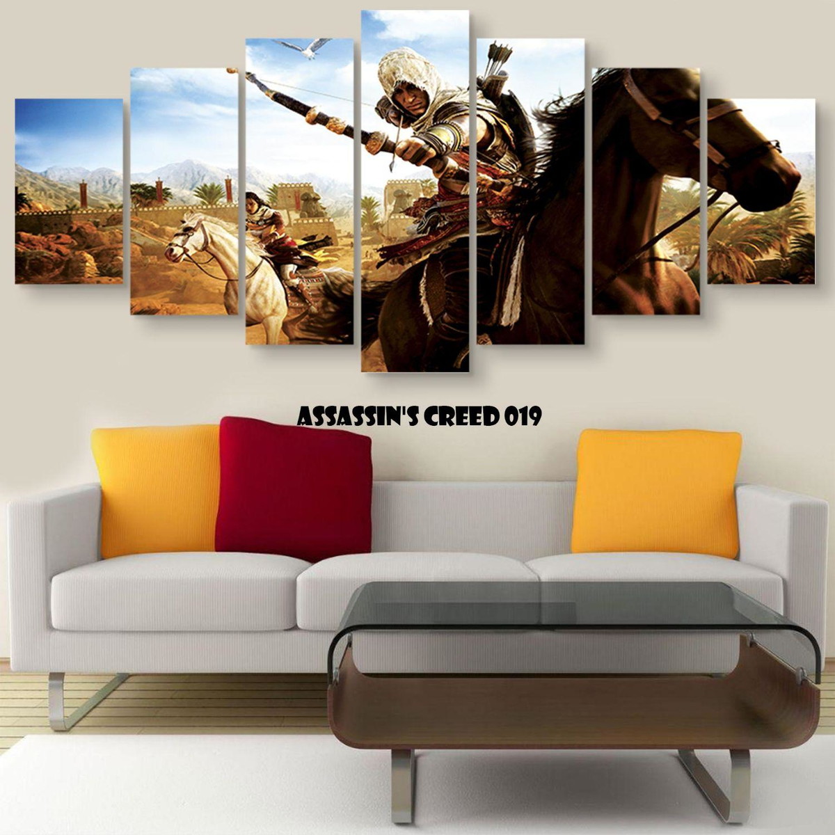 Quadro Decorativo Assassins Creed Decoração Gamer Elo7