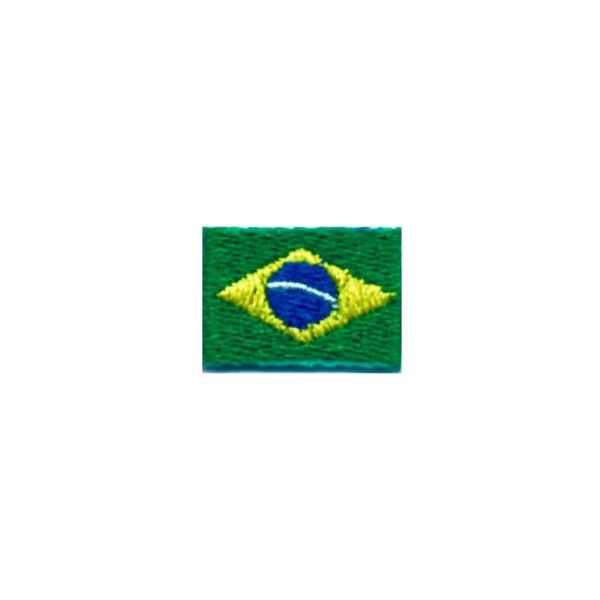 Patch Bordado Termocolante Bandeira Brasil Elo7