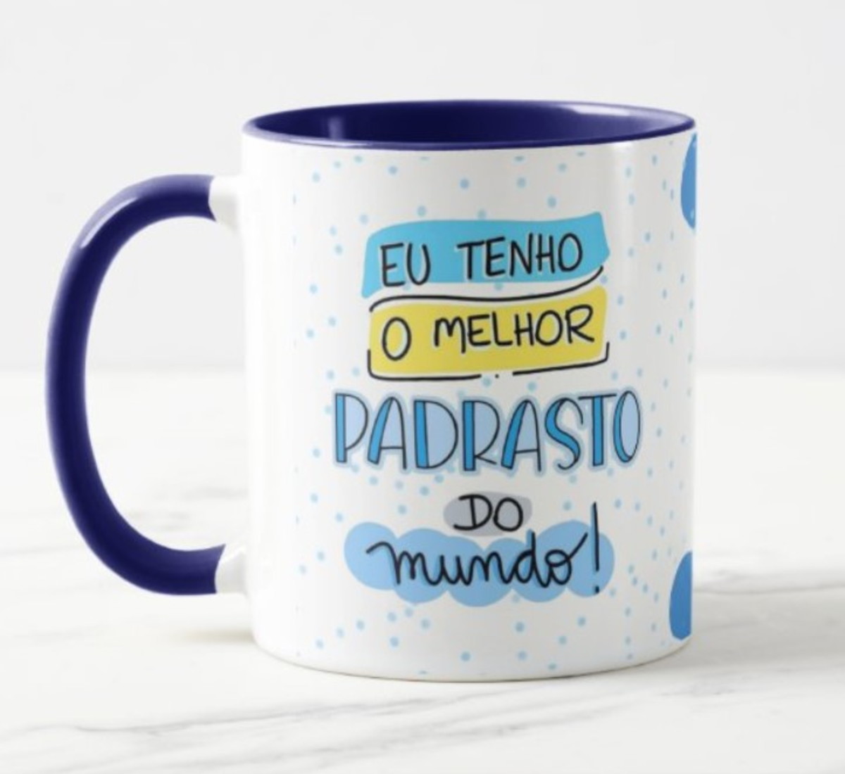 Caneca Eu Tenho O Melhor Padrasto Do Mundo Elo7
