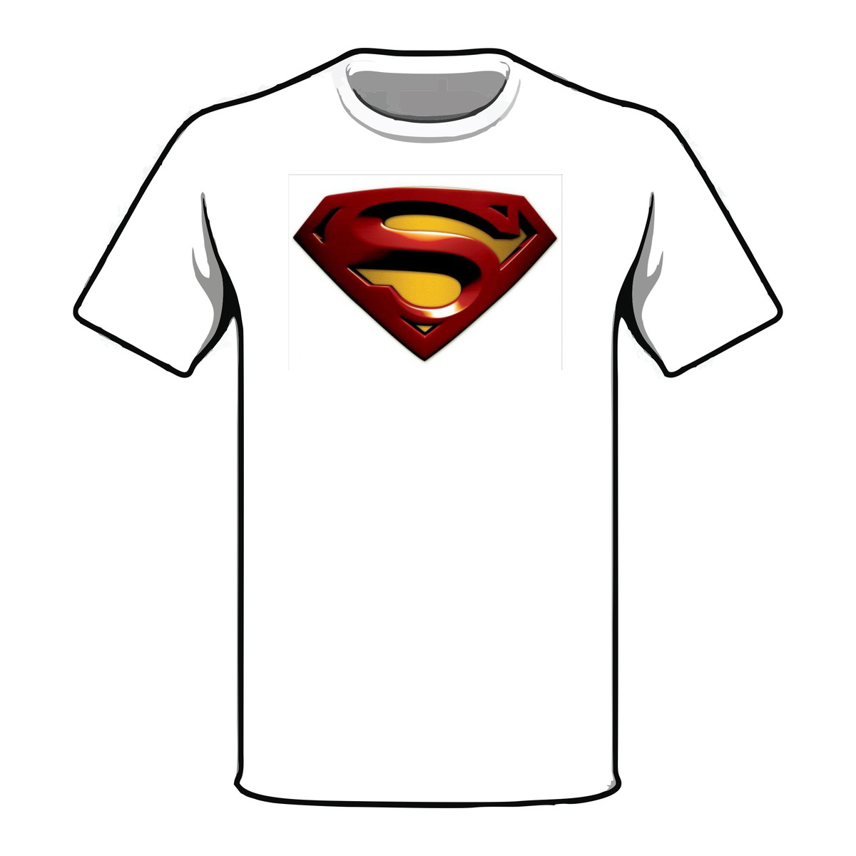 Camisa Herói Superman | Elo7 Produtos Especiais Camisa Herói Superman | Elo7 Produtos Especiais