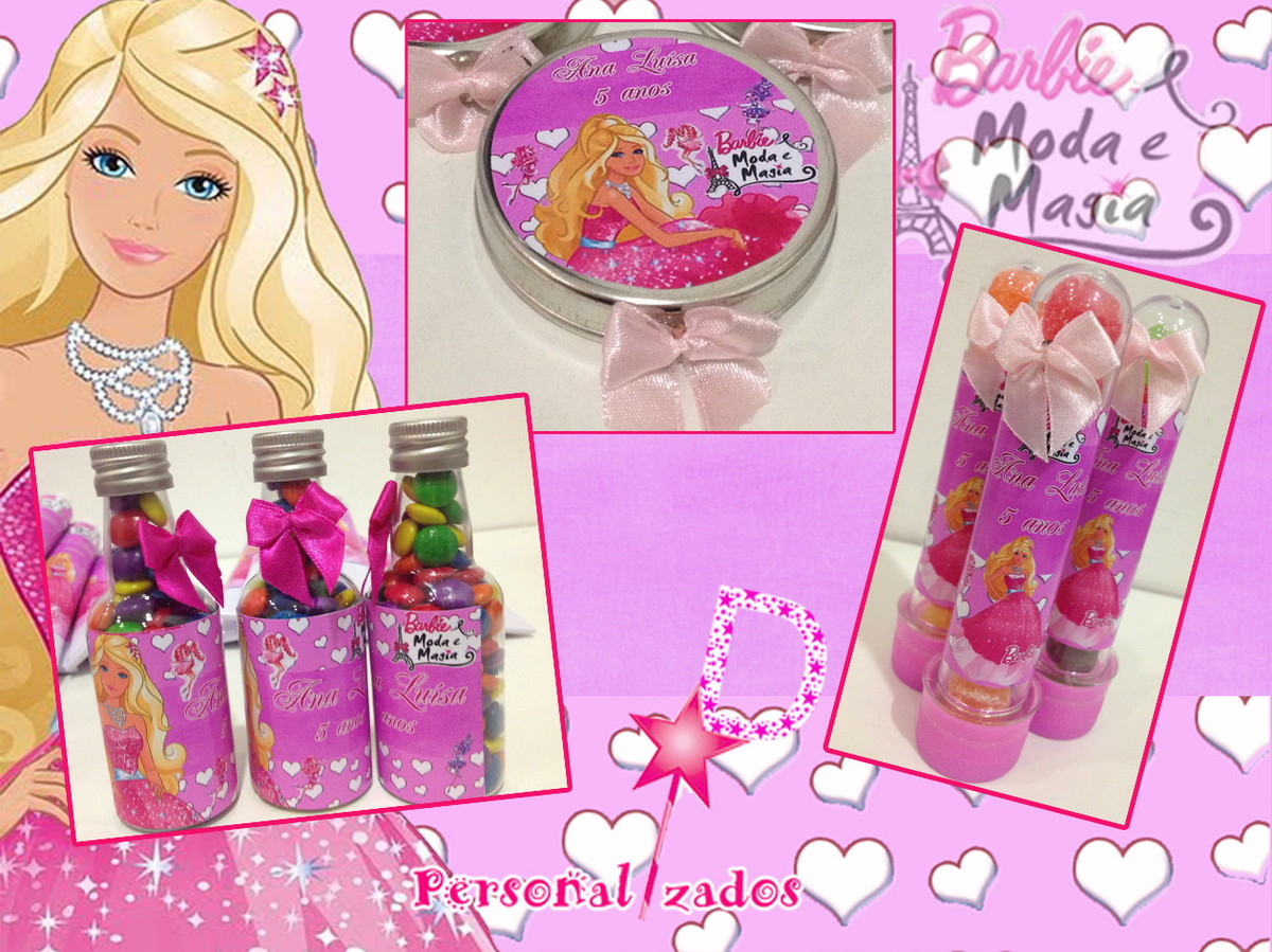 Kit Barbie Moda E Magia No Elo7 D Personalizados 36e3fa